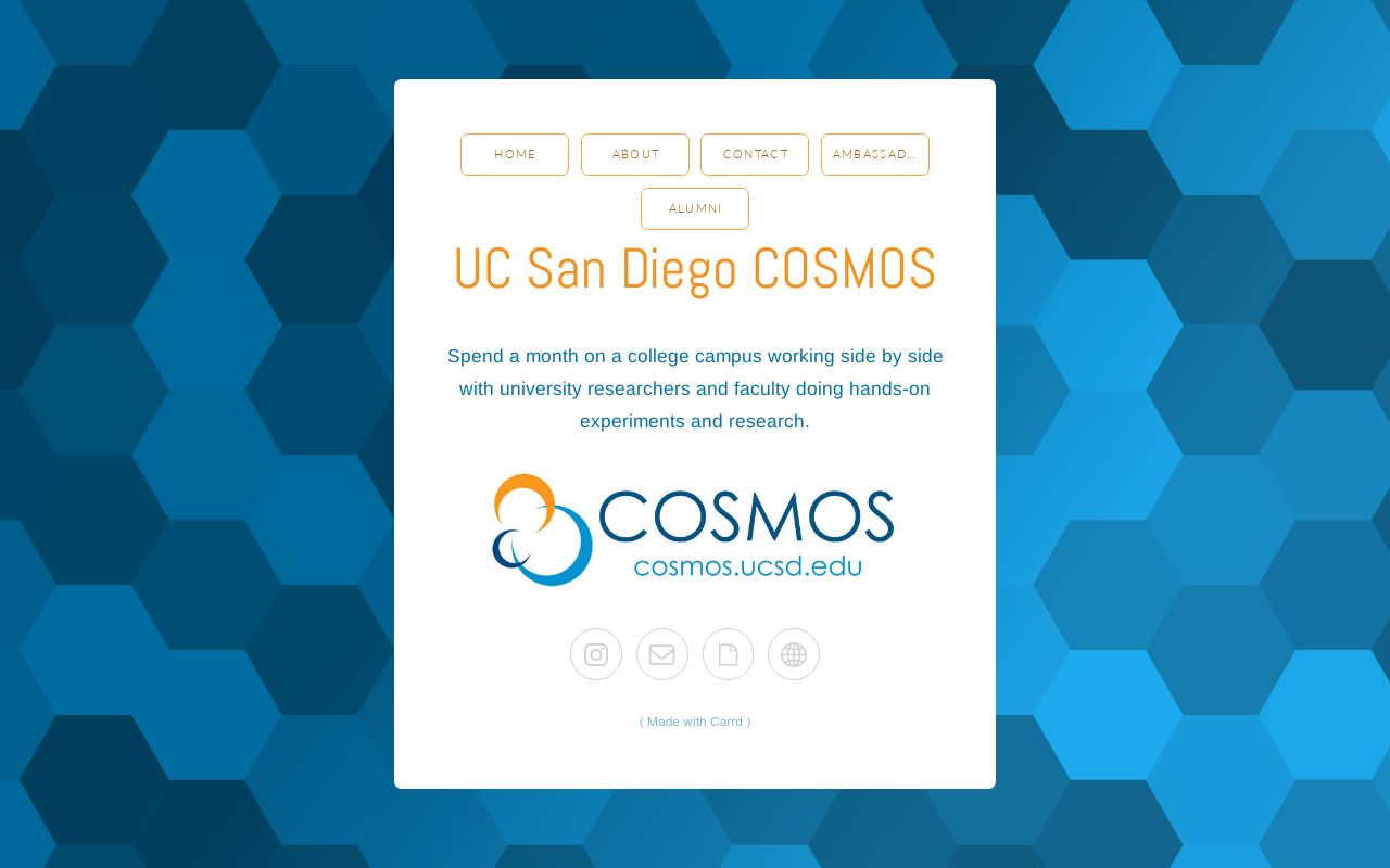 UCSD COSMOS